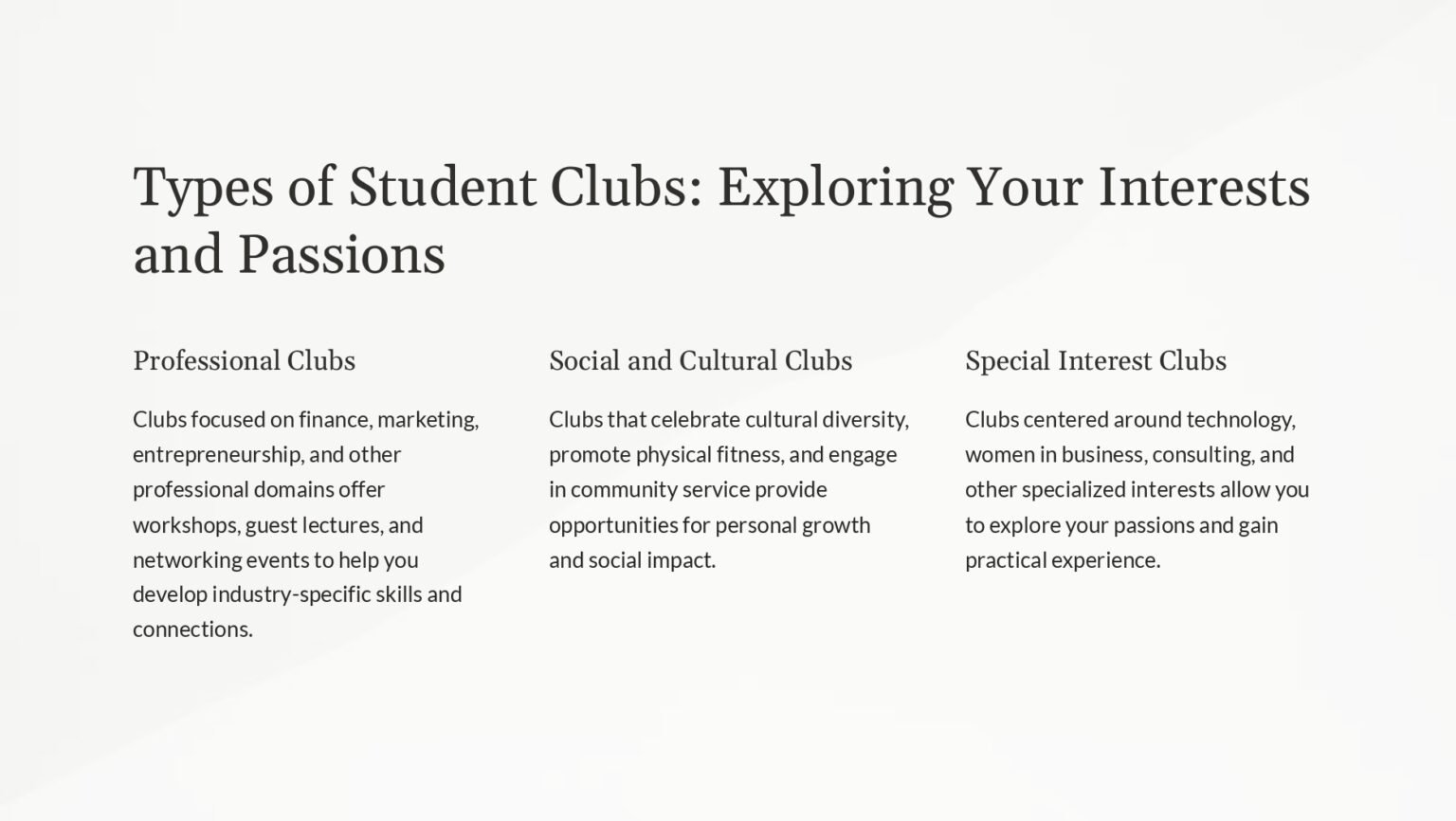 Networking and Extracurricular Activities in MBA Programs PDF Guide ...