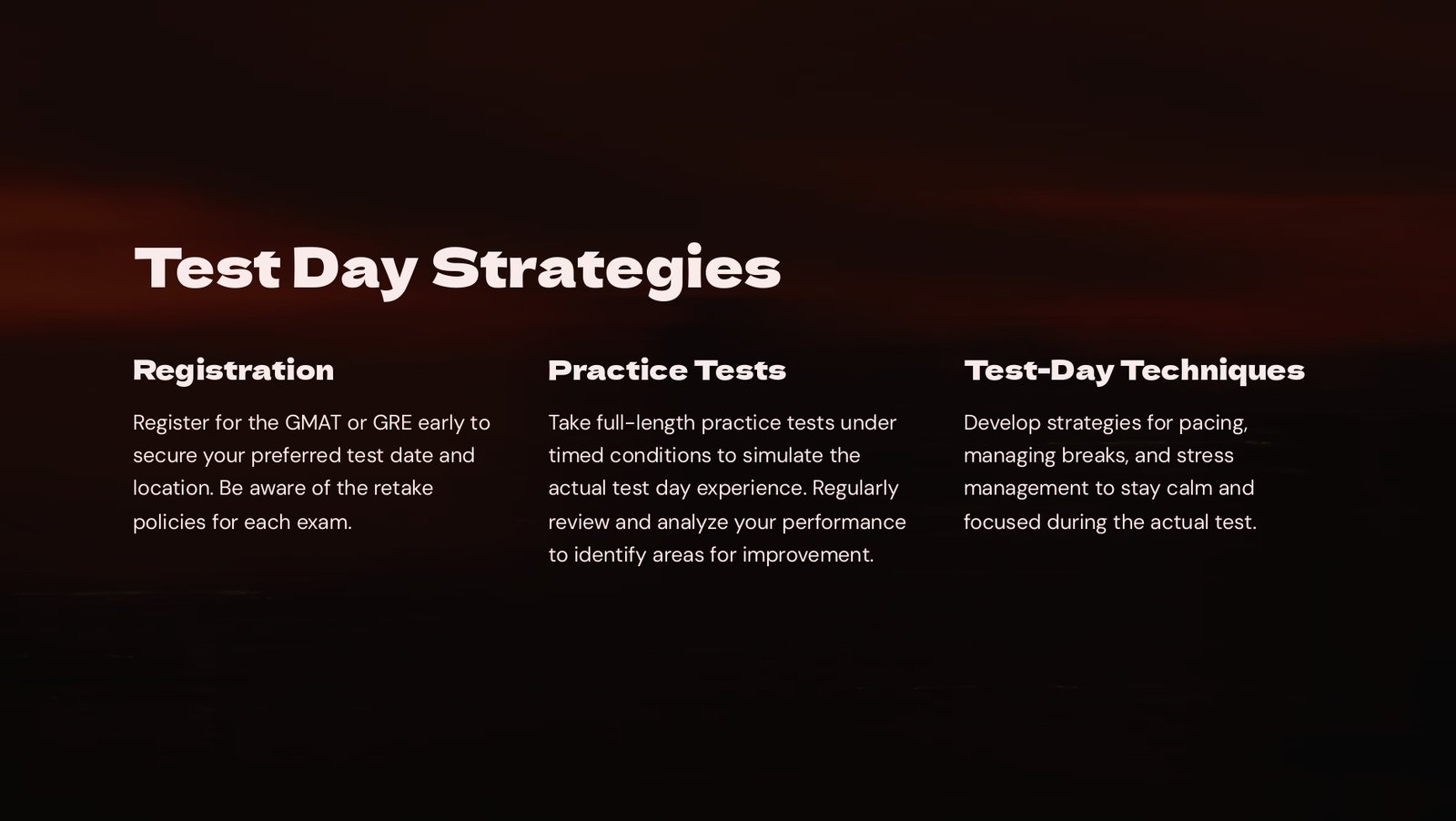 Preparing for Exams: GMAT & GRE Preparation PDF - Connect 4 Techs