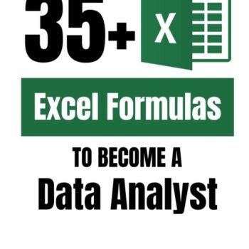 101 Excel Functions You Should Know PDF