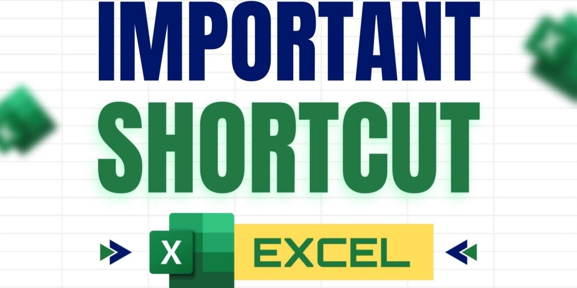Excel Important Shortcuts PDF: A Comprehensive Guide