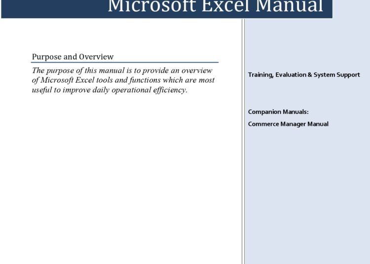 Microsoft Excel Formulas Cheat Sheet PDF