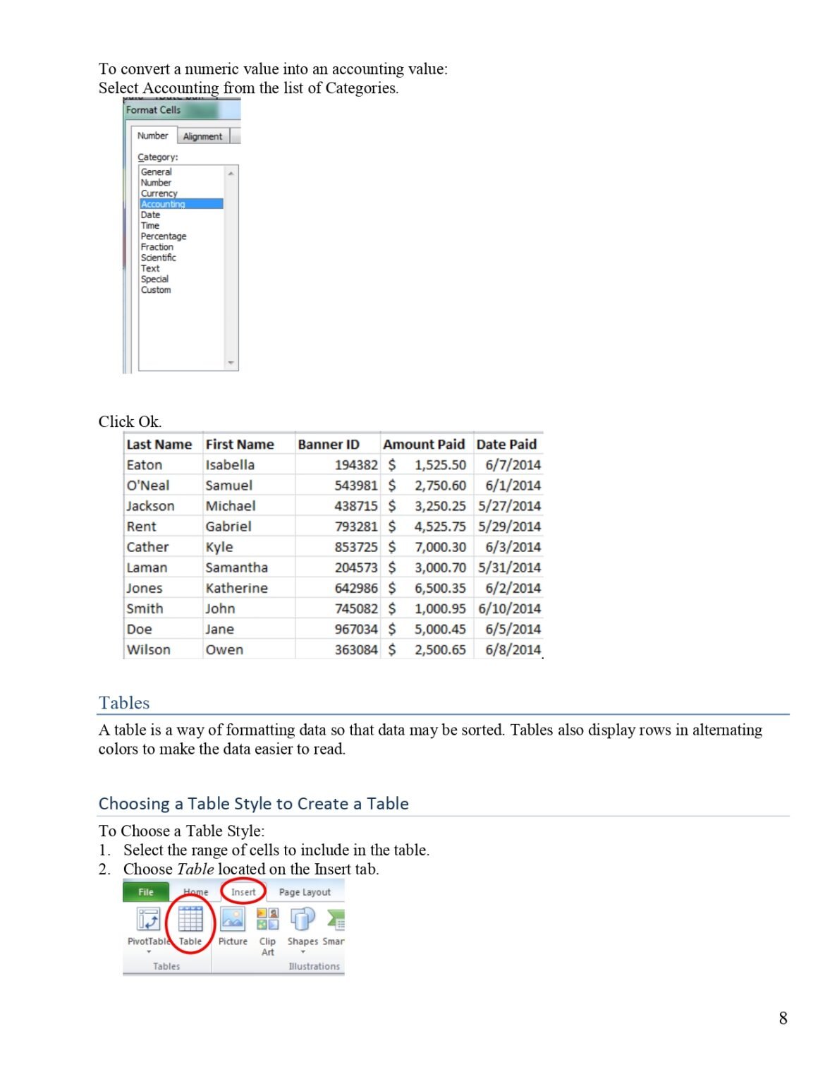 Microsoft Excel Manual PDF - Connect 4 Techs