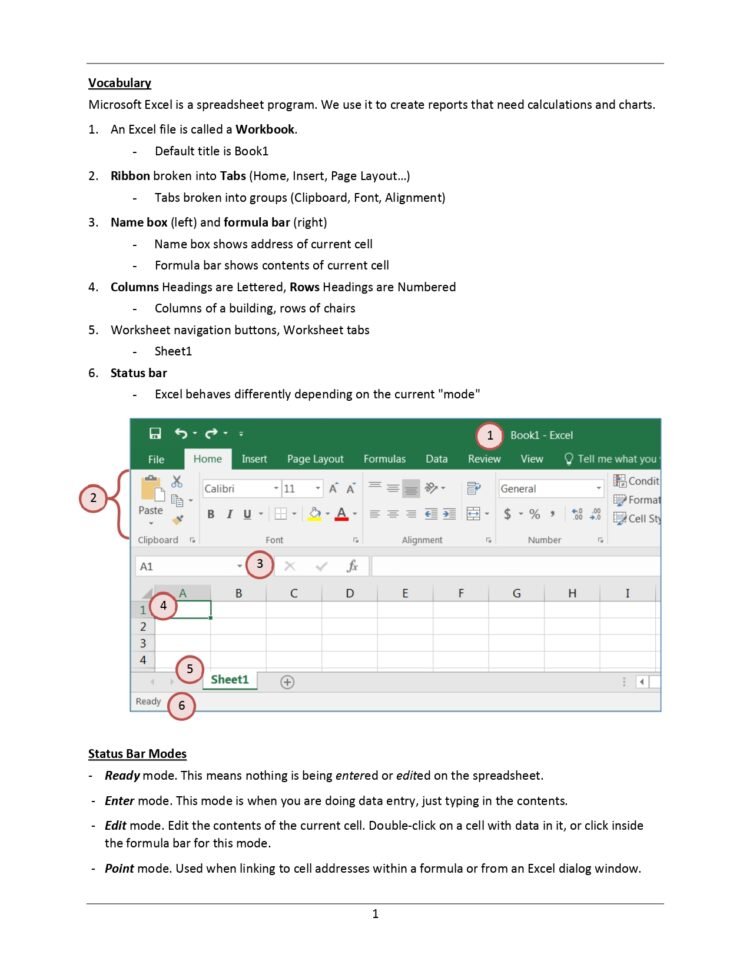 Microsoft Excel for Beginners PDF - Connect 4 Techs