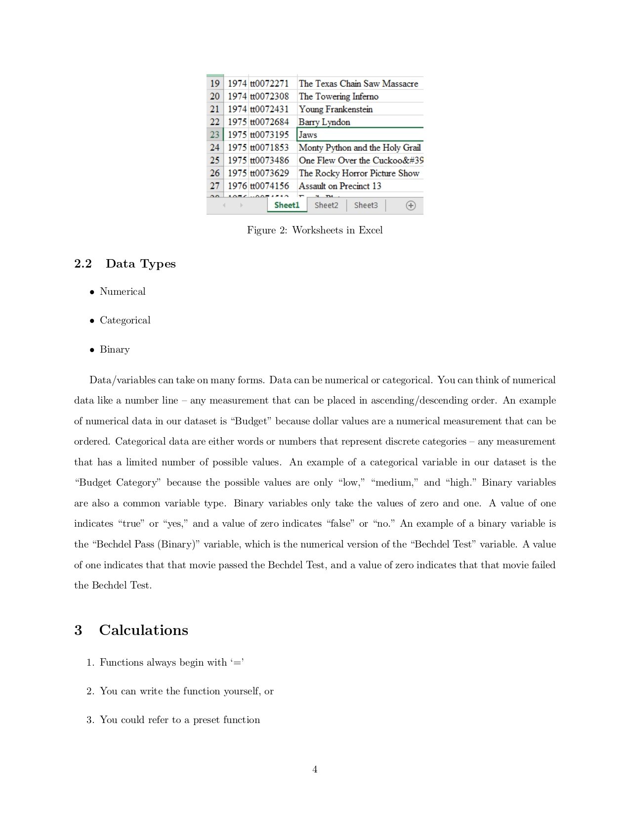 Master Excel – Introductory Excel Workshop PDF Master Excel – Introductory Excel Workshop PDF